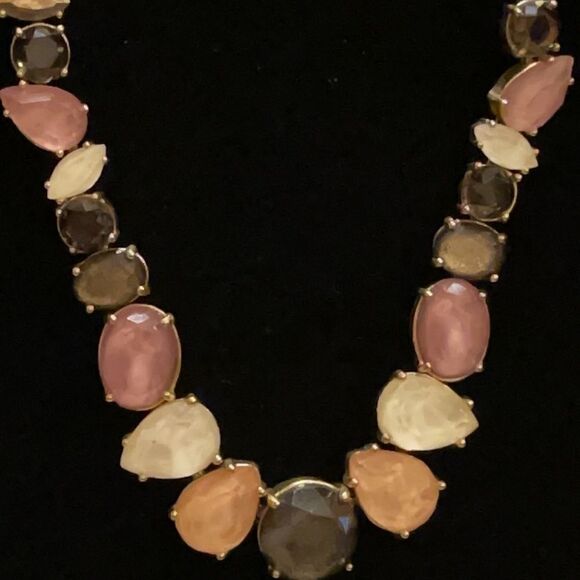 LOFT | Jewelry | Nwt Loft Multi Colour Jewels 8necklace | Poshmark